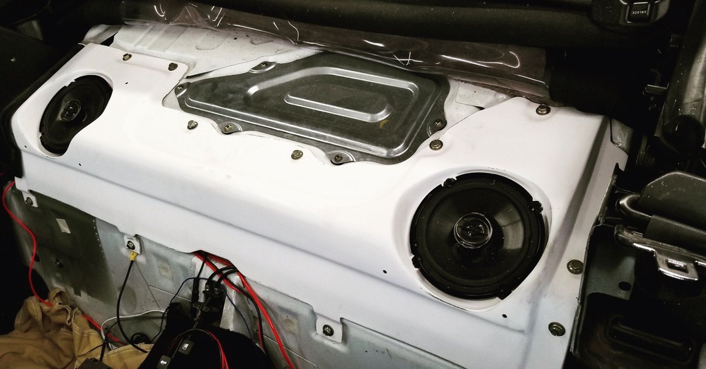 Rear Subwoofer panel For Miata NA | CarbonMiata
